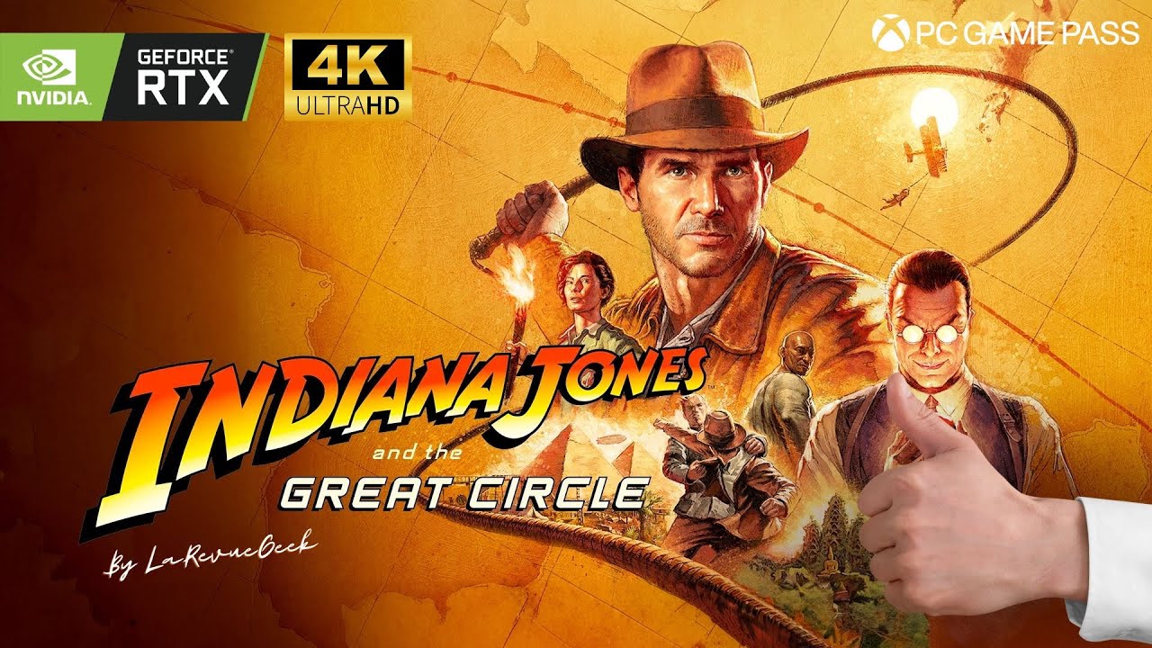 Indiana Jones and The Great Circle : gameplay 4K60 Full qualité PC Game ...