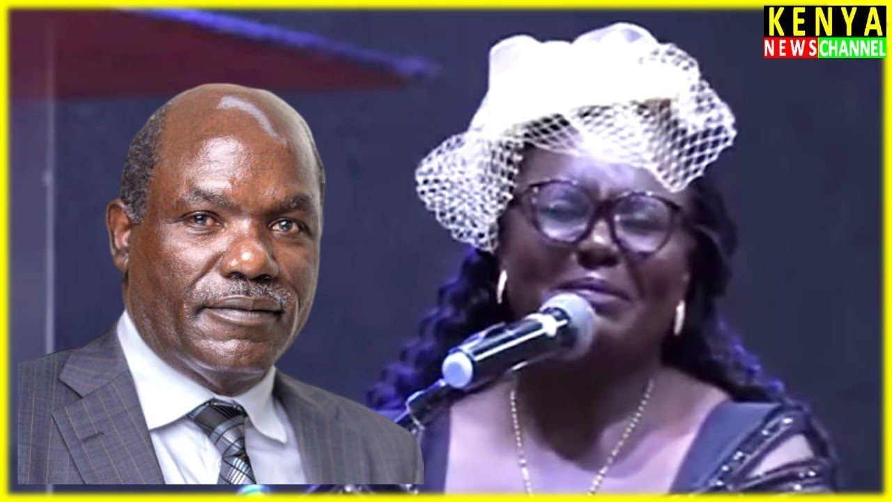 Wafula Chebukati DAUGHTER emotional TRIBUTE during Funeral Memorial ...