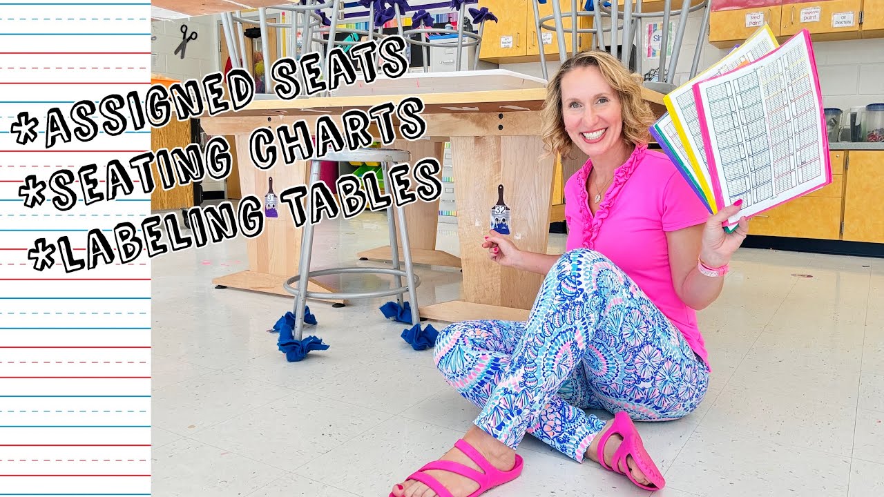 Managing the Seating: Assigned Seats and Labeling Tables - YouTube