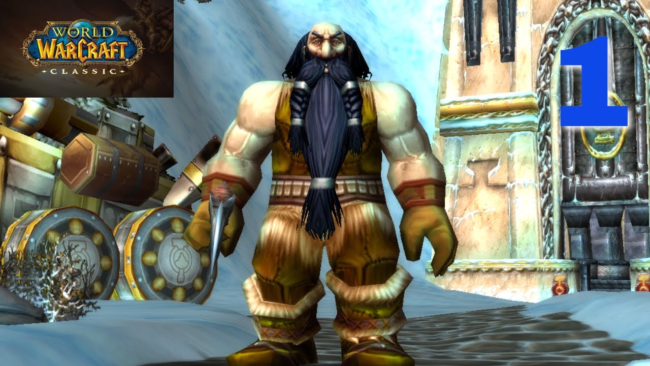 Lets Play Classic WoW - EP.1 - Dwarf Hunter - Coldridge Valley - YouTube