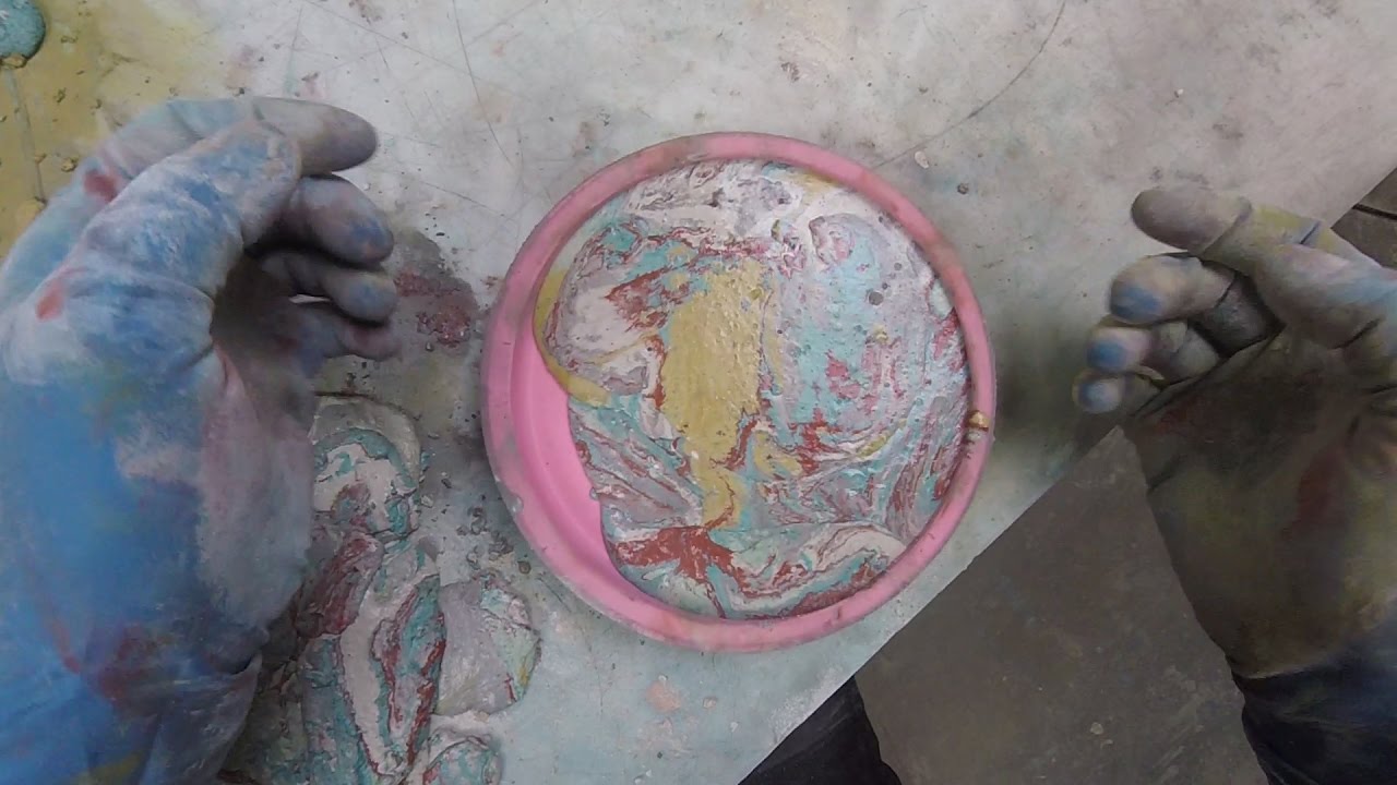 Secrets of Marbled Concrete Revealed - YouTube