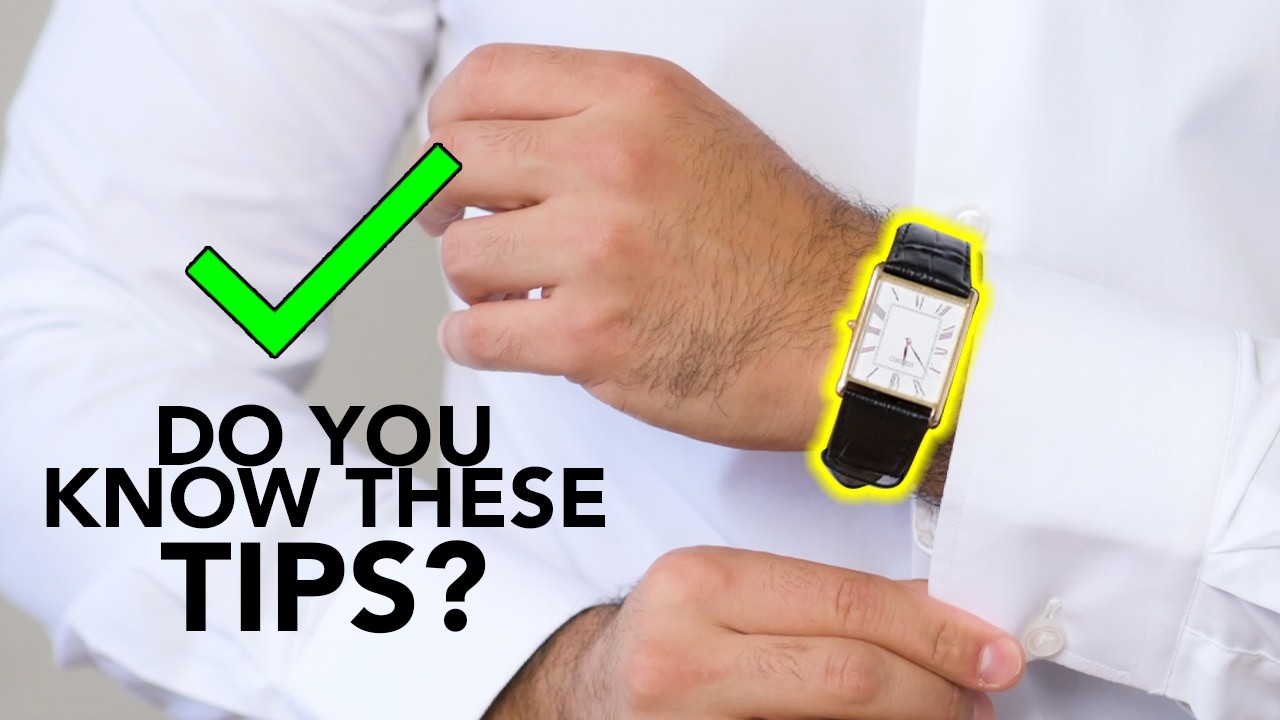 HOW TO WEAR A WATCH! (TIPS AND TRICKS) - YouTube
