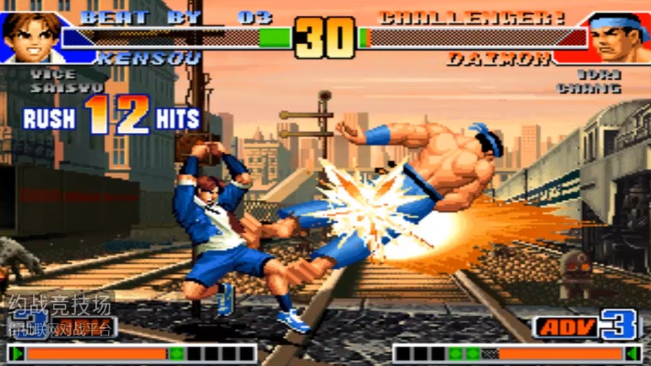 KOF 98 Ya Wang[吖王] RANDOM VS Chen lu[陈禄] FT 10 - YouTube