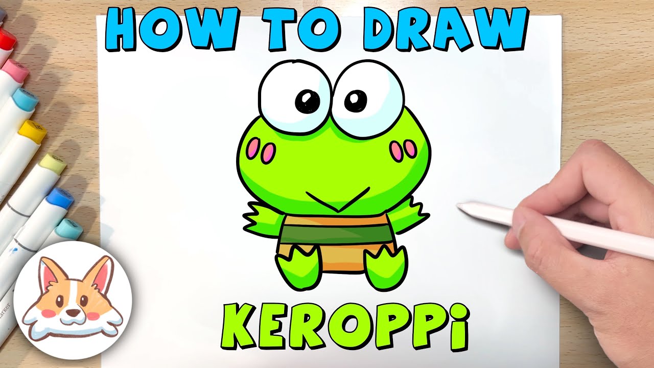How to Draw Keroppi Easy!! Step-By-Step | Sanrio - YouTube