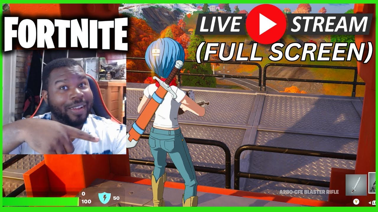 FORTNITE LIVE STREAM - Fortnite New update is here and more! - YouTube
