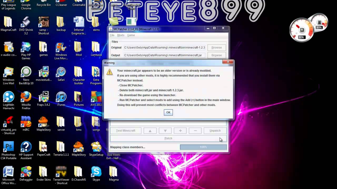 Minecraft How To Get MC Patcher 1 2 3 YouTube minecraft-how-to-get-mc-patcher-1-2-3-youtube