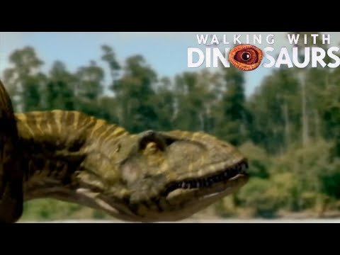 Australovenator vs Muttaburasaurus, Walking With Dinosaurs (1999) 