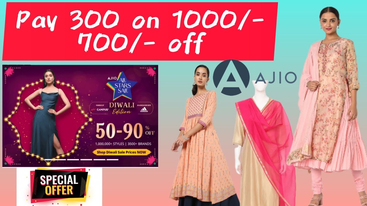 Ajio Trends Rs.700 Offer is Back || Trends New Coupon || Ajio 700 Off ...