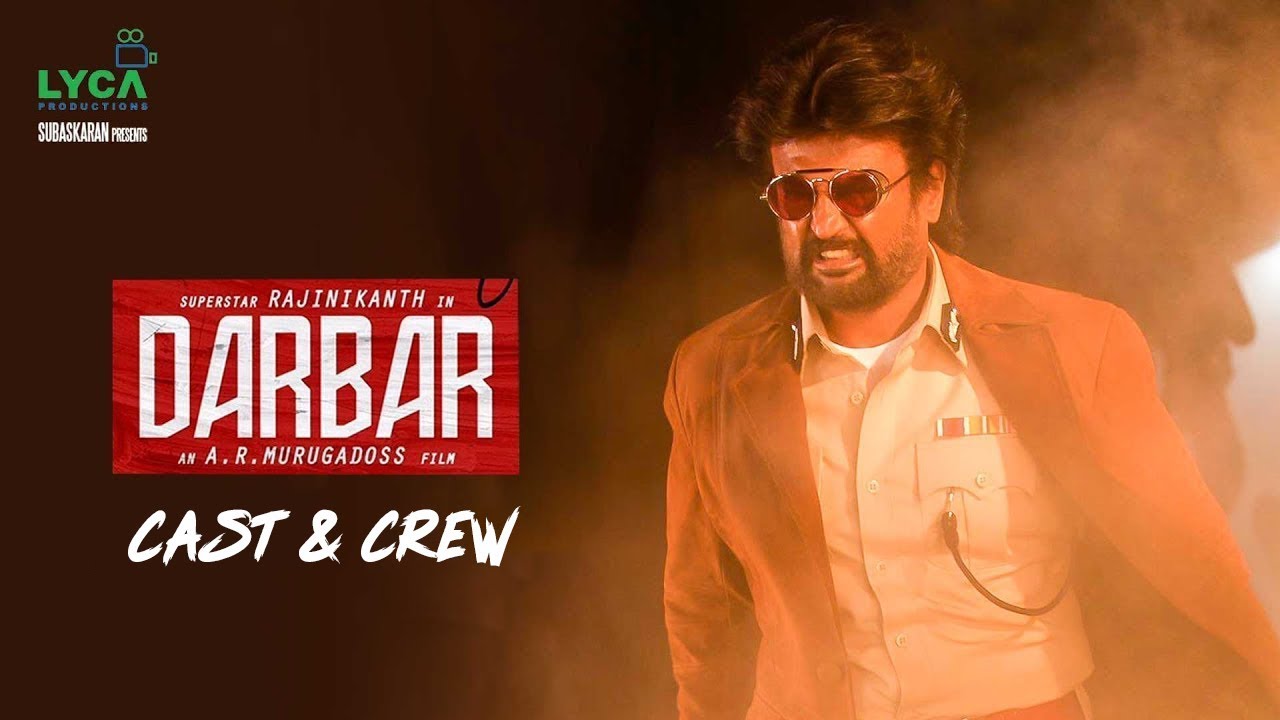 Darbar - Cast & Crew Motion Graphics | Superstar Rajnikanth ...