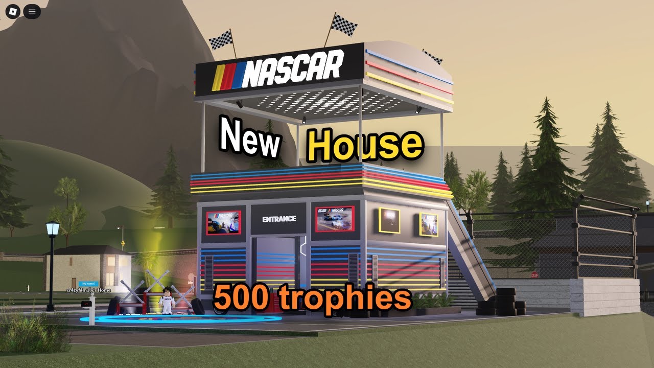 "NEW" NASCAR HOUSE - YouTube