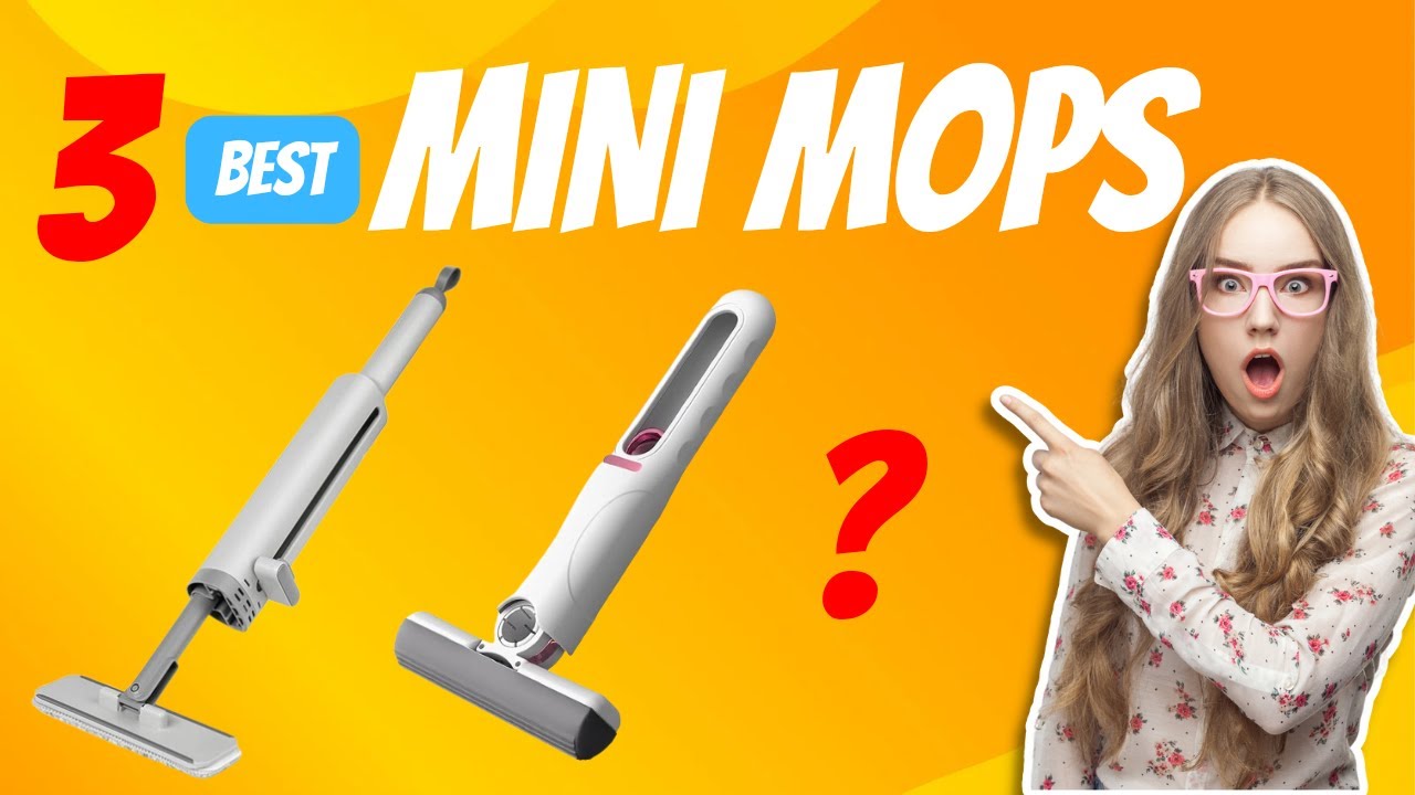 3 Best Portable mini mops for your need - YouTube