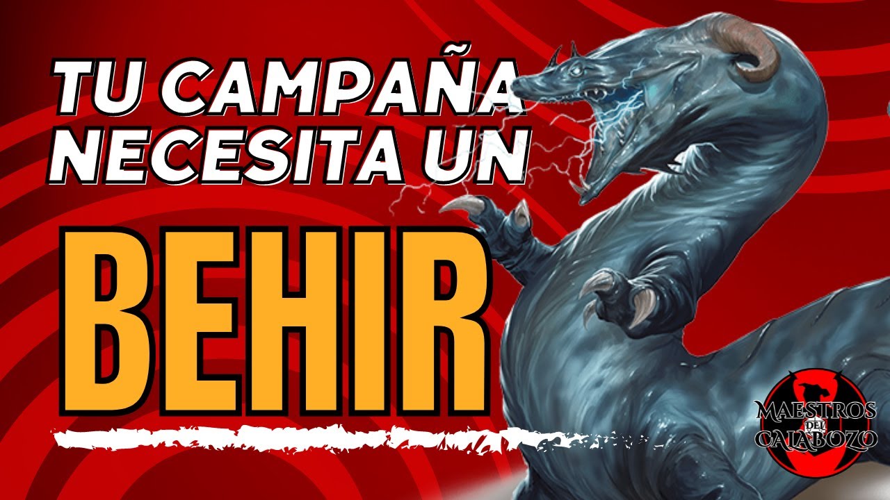 ¿Qué es y cómo se usa un Behir? // ABC de Monstruos // Calabozos y ...