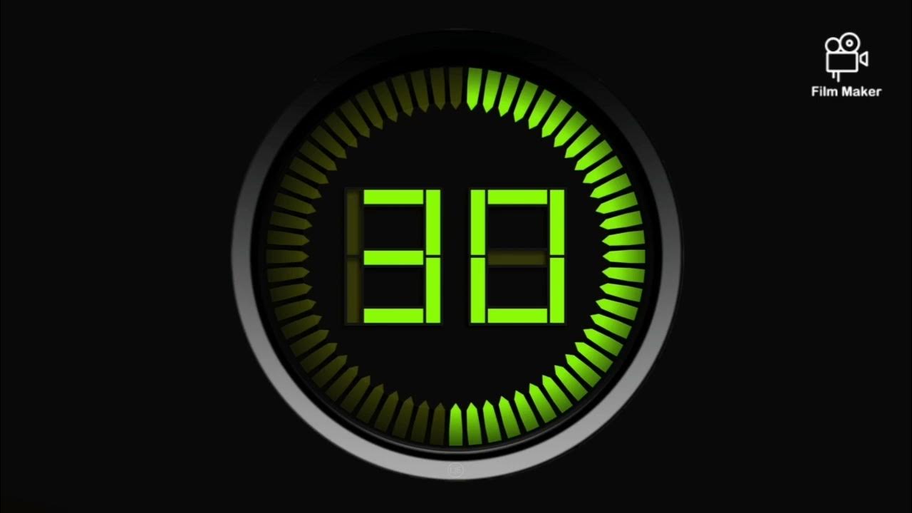 60 seconds Countdown Timer ( v 290 ) with sound effects and voice ...