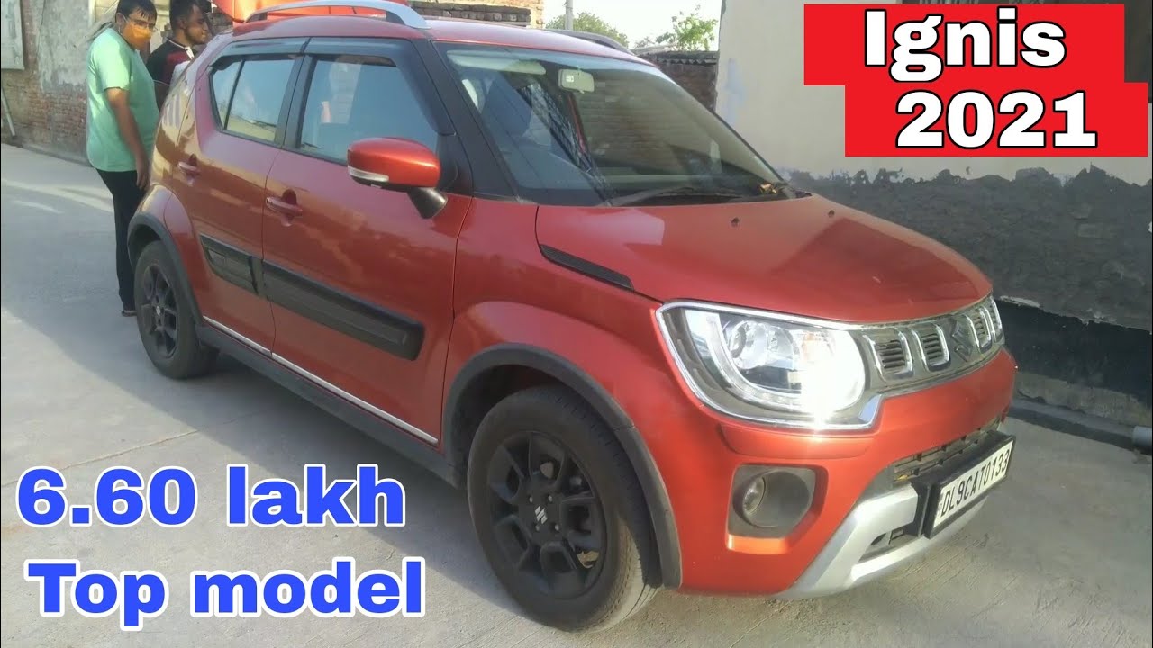 Maruti Suzuki Ignis Alpha 2021 BS6 | Real Life Review | Top model👍 ...