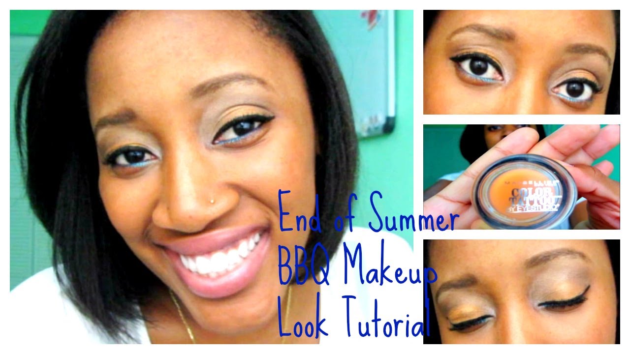 End of Summer BBQ (Jamaica) Makeup Look Tutorial - YouTube