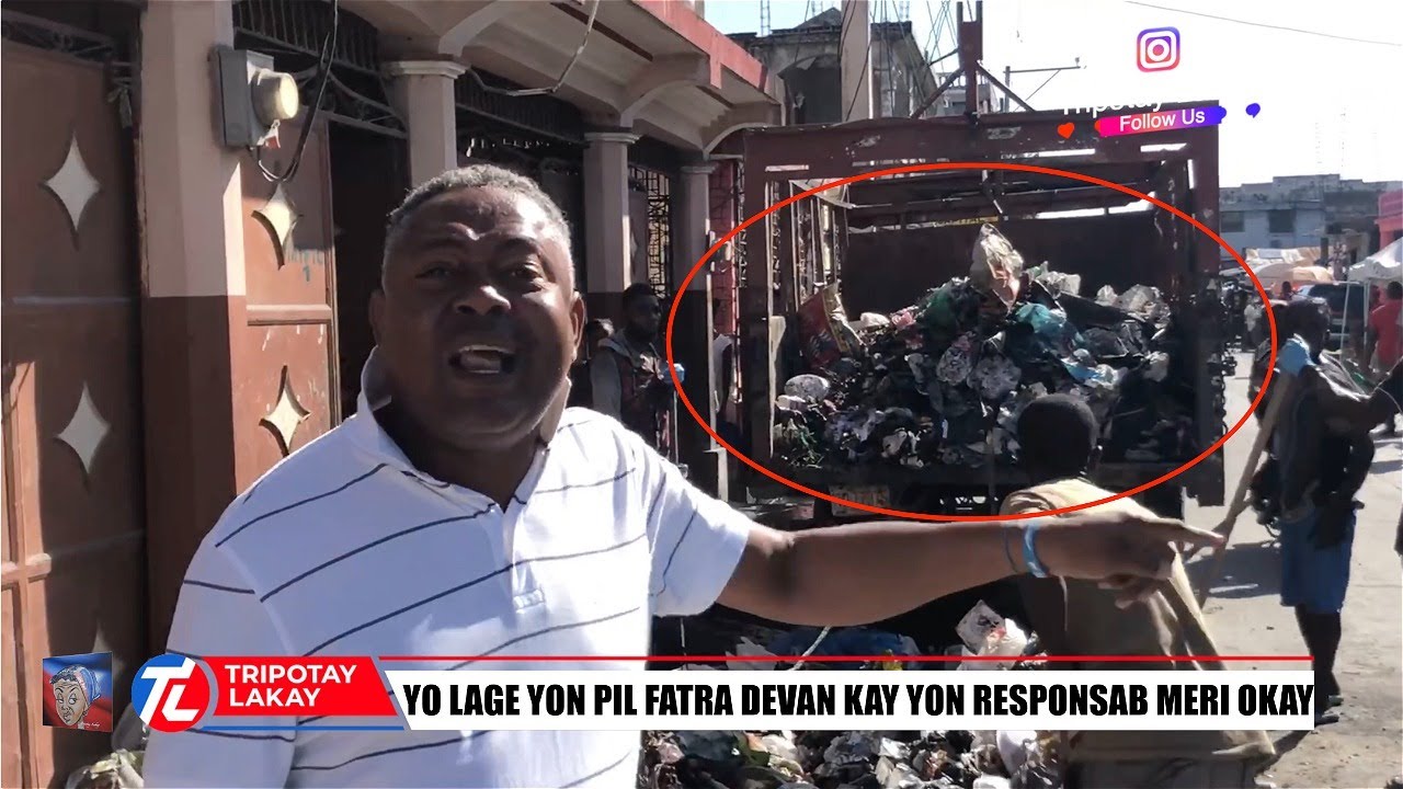 Anplwaye meri Aux Cayes ki gen 9 mwa depi yo pa touche jete yon kamyon ...