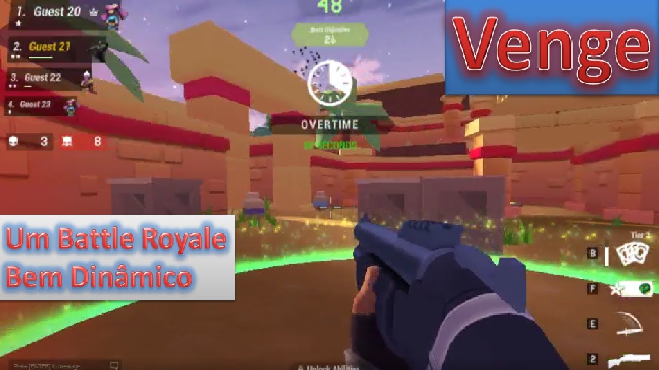 Venge - Gameplay Battle Royale - YouTube