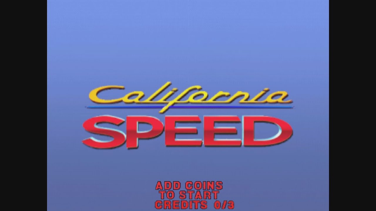 20 Mins Of...California Speed Intro (US/Arcade) - YouTube
