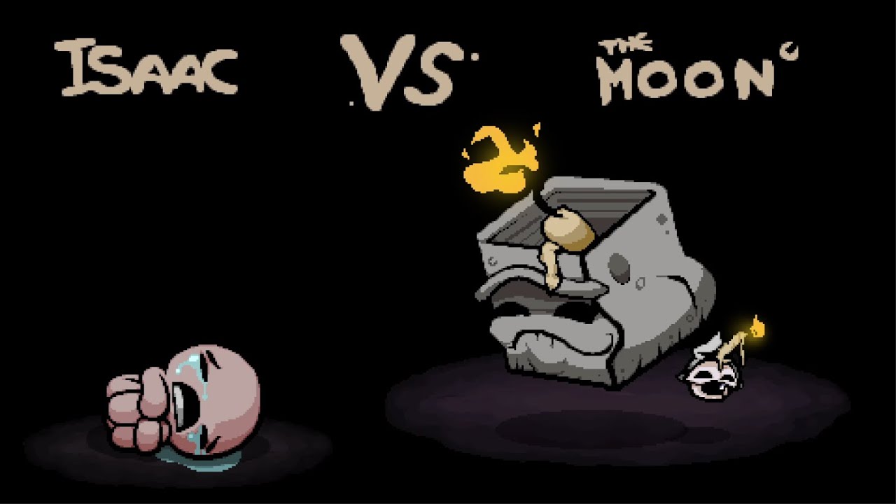 BInding of isaac Repentance Mods || "The Moon" boss fight - YouTube