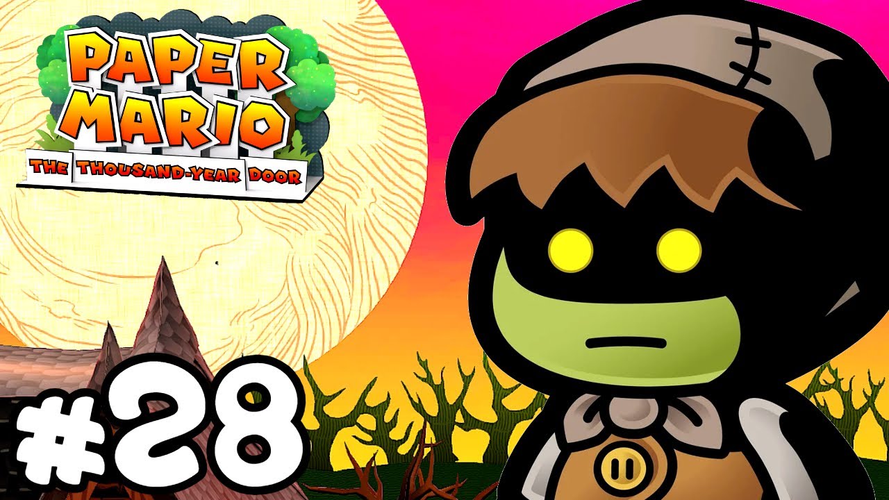 THE CURSE OF TWILIGHT TOWN in PAPER MARIO THE THOUSAND YEAR DOOR ...