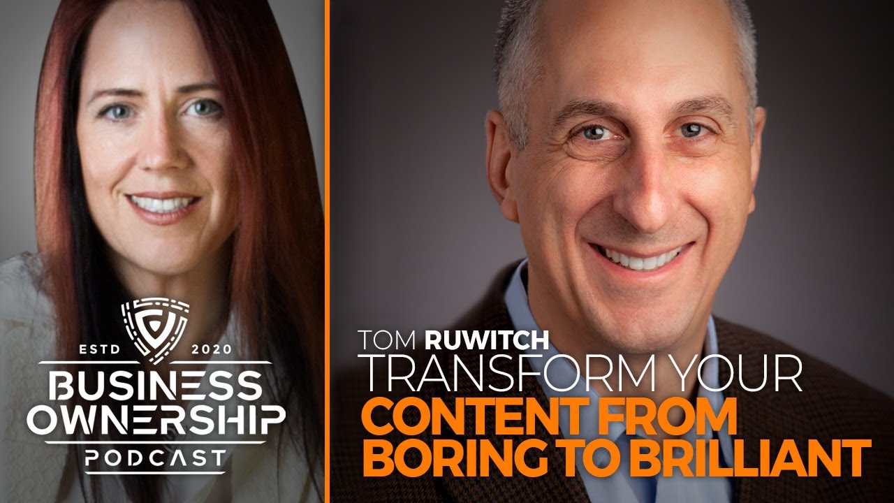 Transform Your Content From Boring To Brilliant - Tom Ruwitch - YouTube