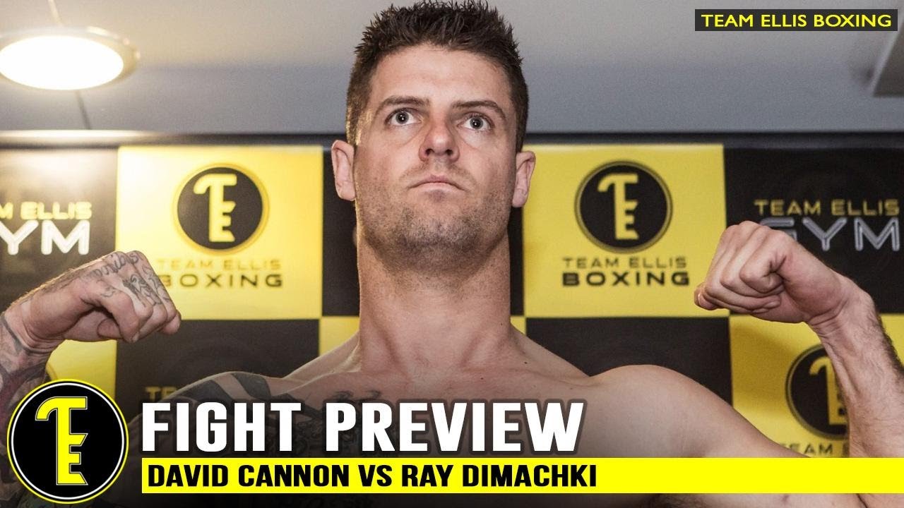 VICTORIAN TITLE SHOWDOWN - DAVID CANNON VS RAY DIMACHKI - FIGHT PREVIEW ...