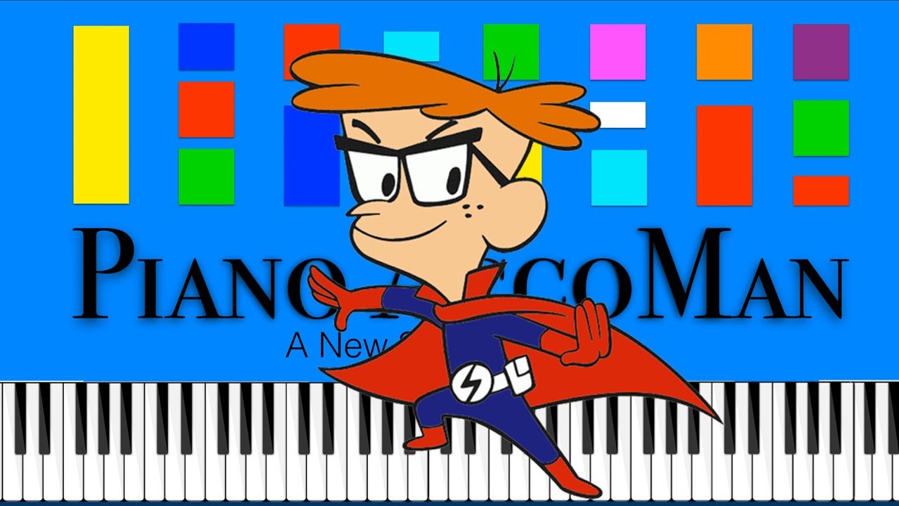Teamo Supremo Theme Song (Slow Easy Medium) Piano Tutorial 4K - YouTube