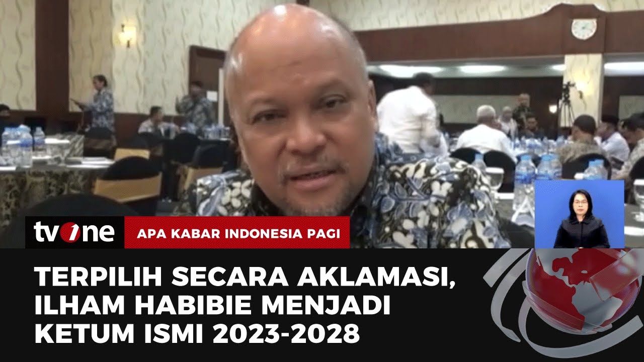 Ilham Akbar Habibie Kembali Terpilih sebagai Ketua ISMI | Kabar Pagi tvOne - YouTube