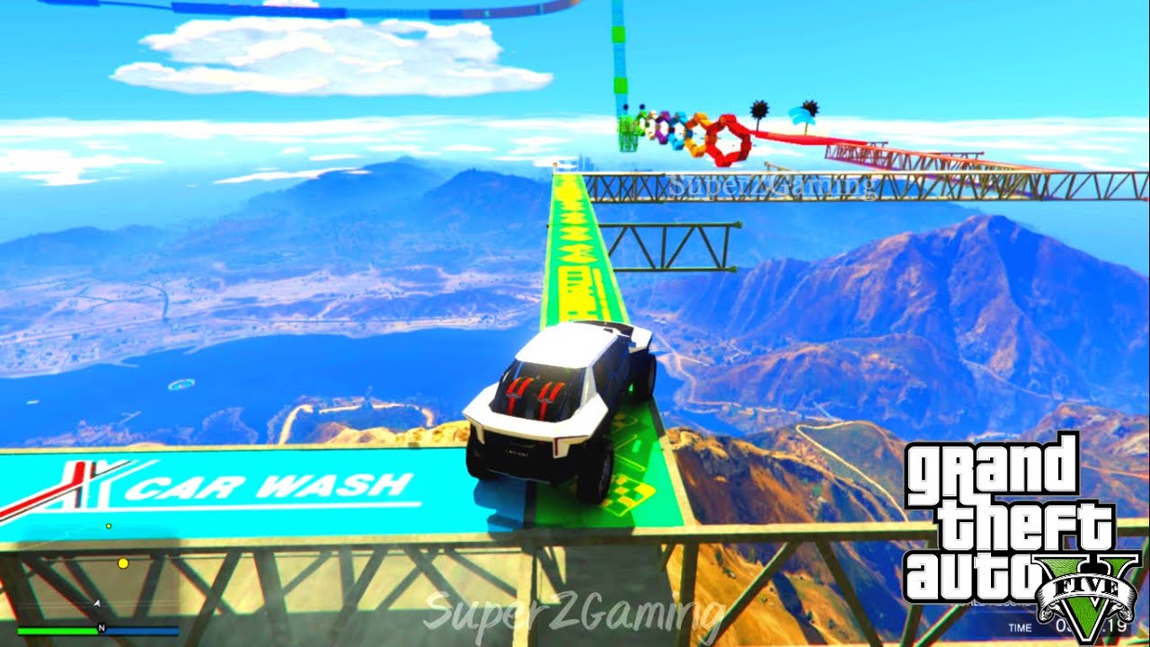 The Best Parkour Race In GTA 5! | GTA 5 Race | - YouTube