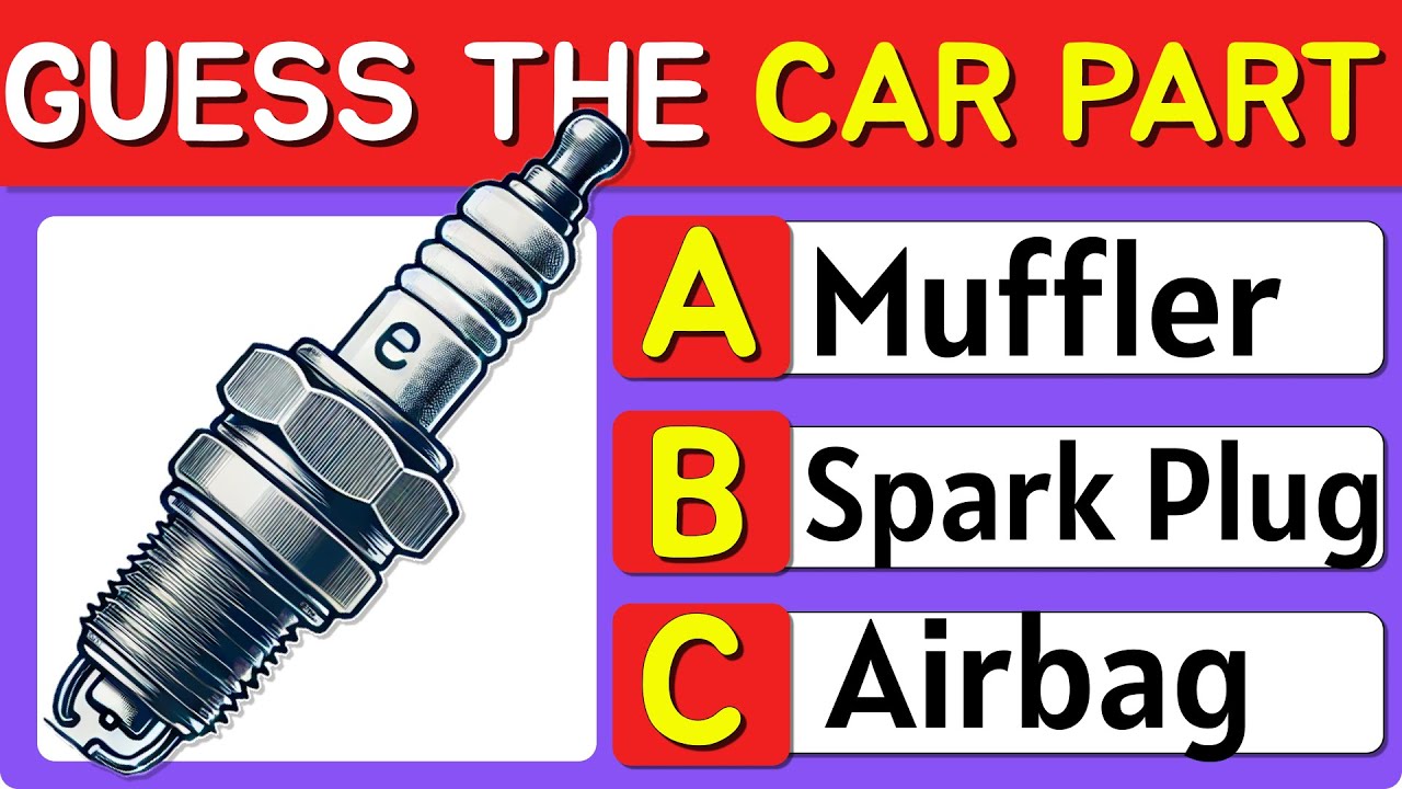 Guess The Car Part by Image | Mechanic Challenge | Nerd Quiz Origins ...