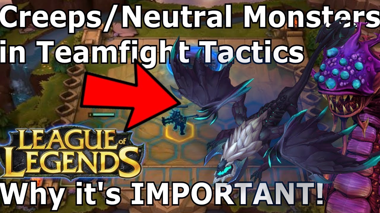 NEUTRAL MONSTER ROUNDS + ITEMS BEGINNER GUIDE - Teamfight Tactics ...