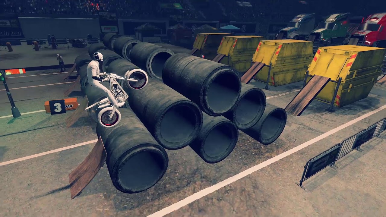 Montreal Mayhem stadium all diamonds - Trials Rising - YouTube