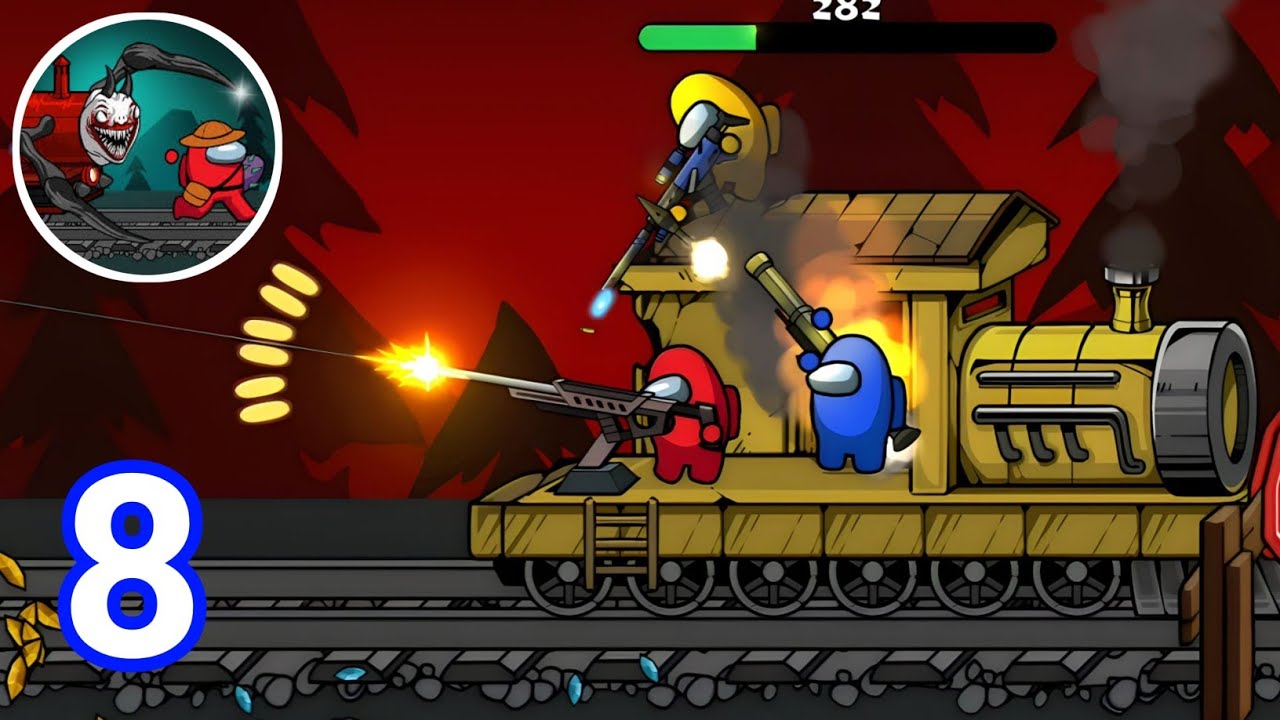 Choo Survival : Impostor Shoot : Gameplay Walkthrough Part 8 Level 22 ...