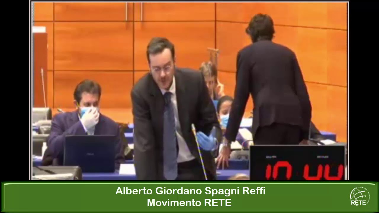 Alberto Spagni (RETE) su Dirigente del Tribunale-CGG-200519 - YouTube