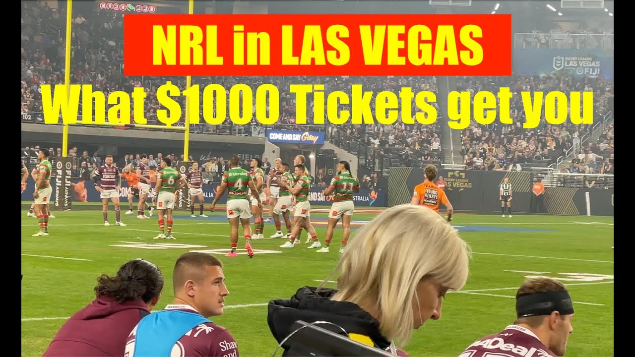 NRL in Las Vegas 2024 - $1000 Tickets - YouTube