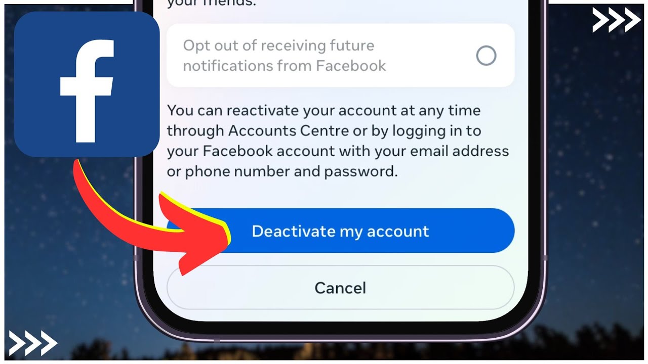 How to Deactivate Facebook Account [2024 Update] - YouTube