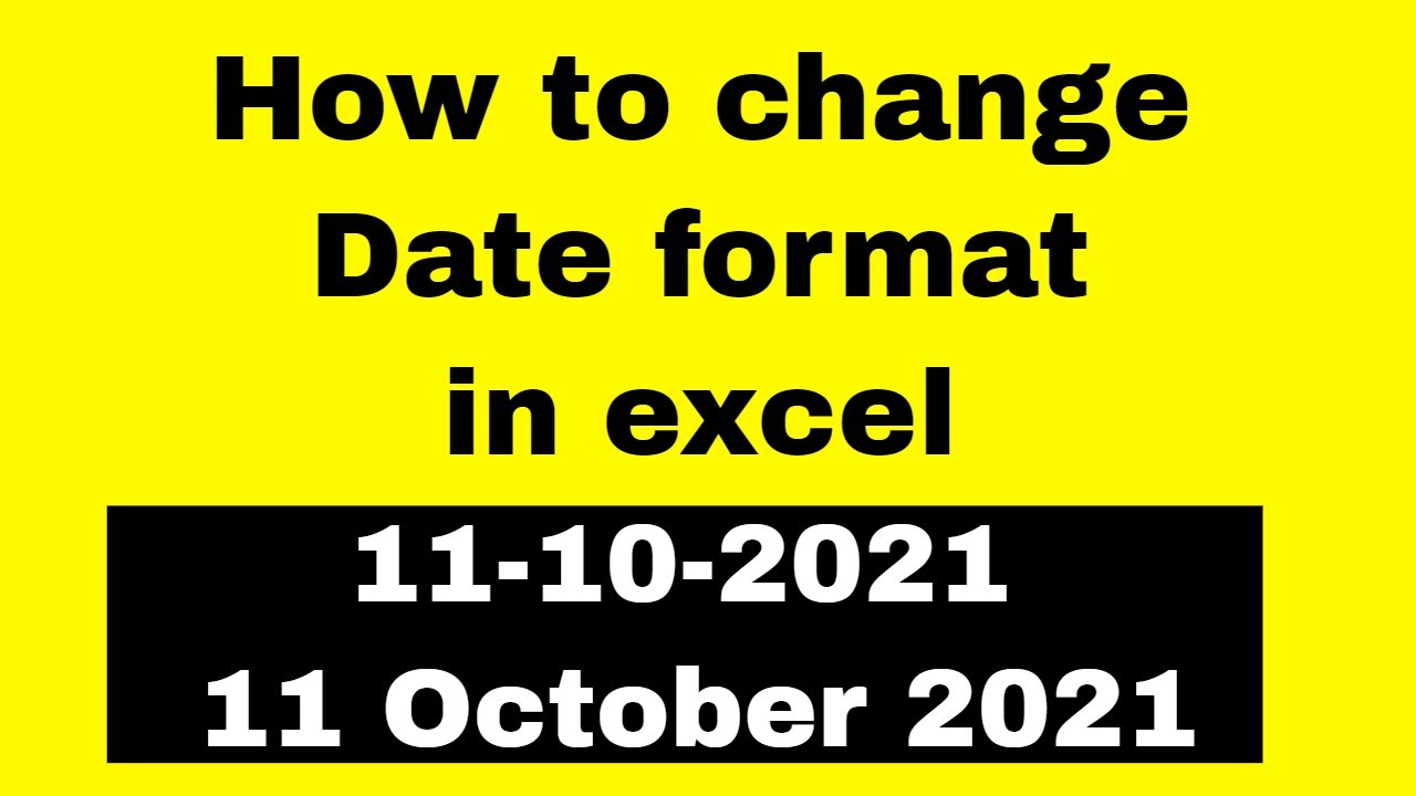 How To Change Date Format In Excel Date Long And Short Date YouTube how-to-change-date-format-in-excel-date-long-and-short-date-youtube