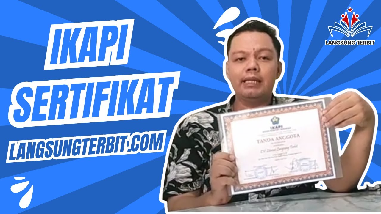 Terdaftar di IKAPI NASIONAL - Literasi Langsung Terbit - YouTube