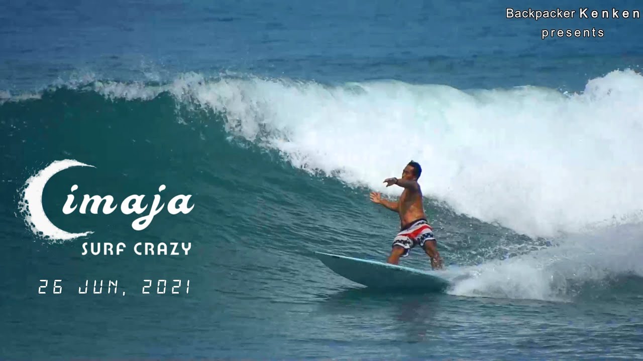 CIMAJA Surfing - 26 Jun, 2021 インドネシア サーフィン Indonesia - YouTube