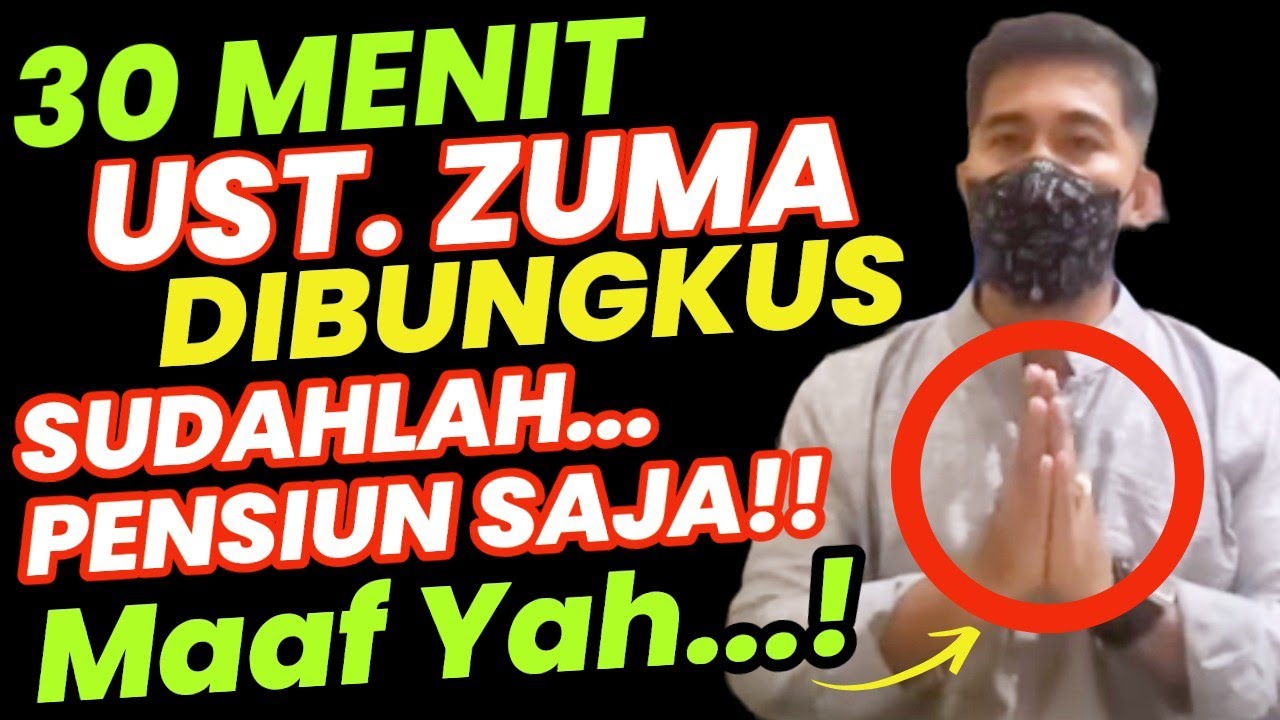 ⛔ MEMANASS LAGI‼️30 MENIT UST. ZUMA DAN MURIDNYA DIBUNGKUS DAN ...