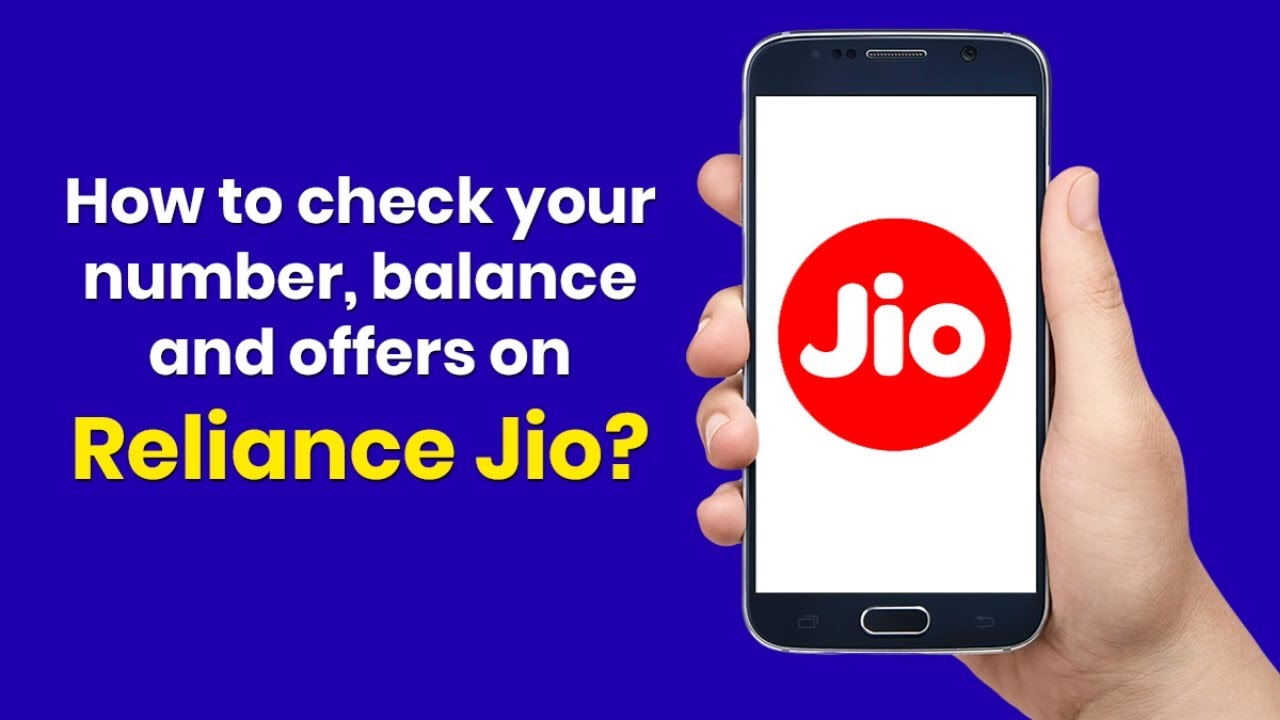 How to check Jio Balance | How to check Jio Number via My Jio ...