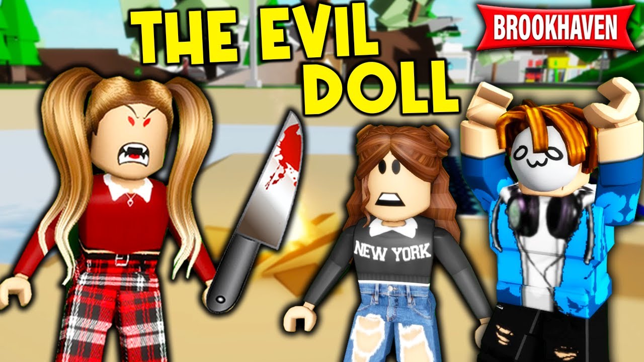 THE EVIL DOLL! | Brookhaven RP Mini Movie - YouTube
