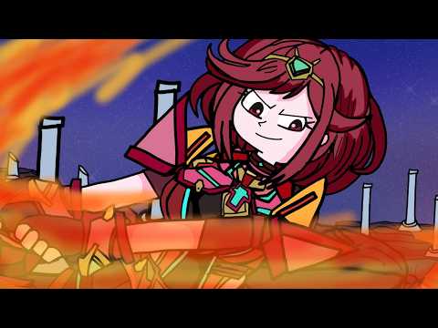 Smash Bros: Pit vs Pyra - YouTube