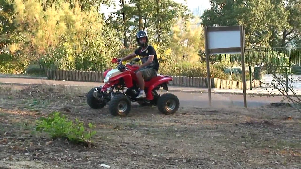 Quad shineray 200 cc - YouTube