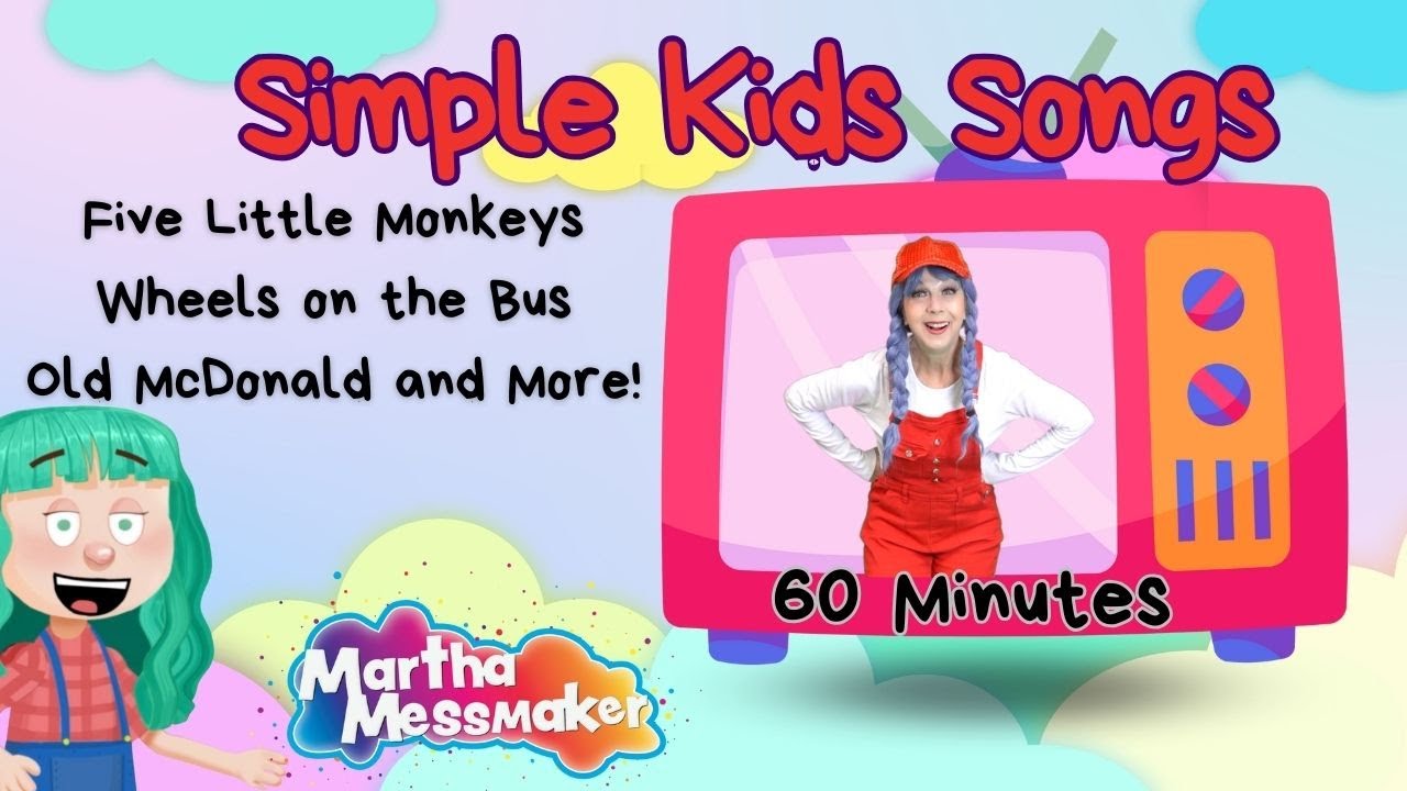 Simple Kids Songs| English Kids Songs| Old McDonald| Five Little ...