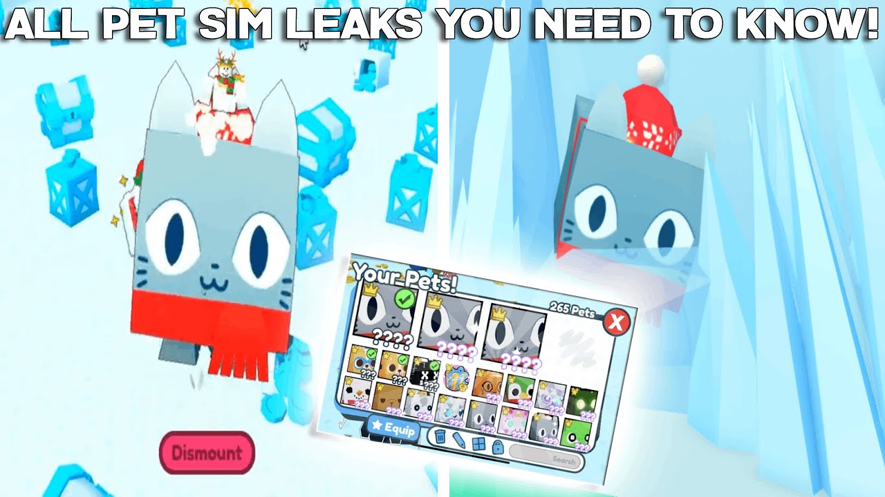 ALL PET SIM LEAKS YOU NEED TO KNOW! - YouTube