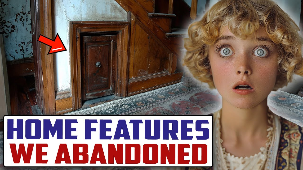 10 Old Home Features… That Have FADED Into History - YouTube