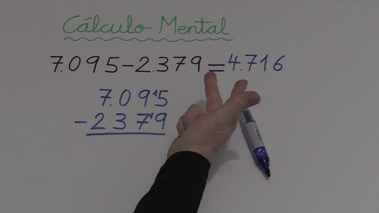 DESCUBRE CÓMO RESTAR LLEVANDO EN HORIZONTAL - YouTube