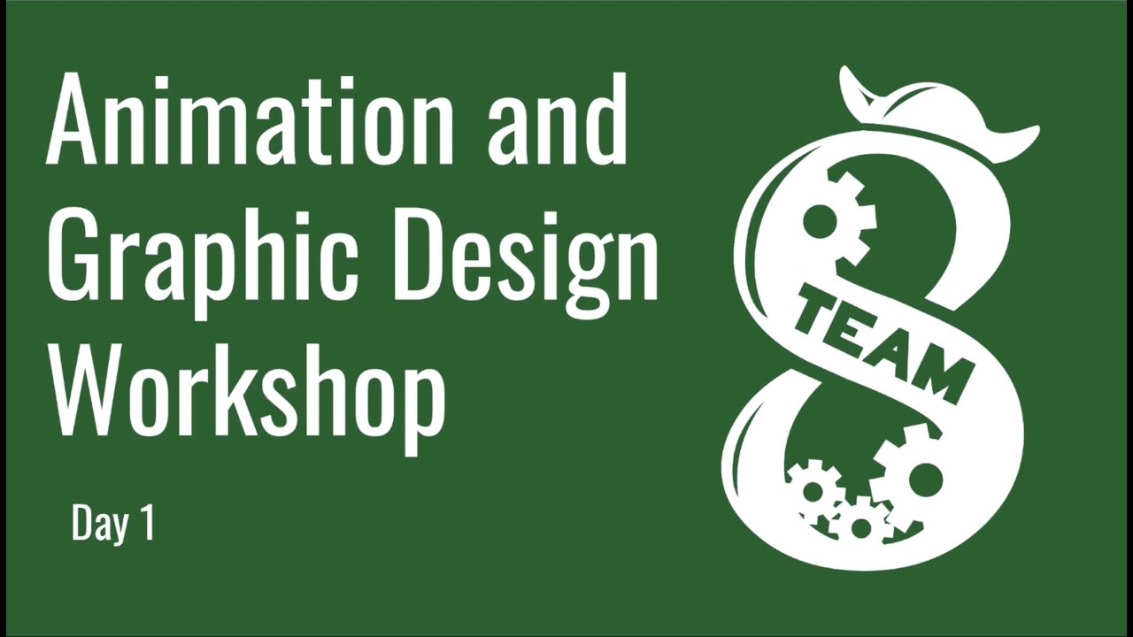 Animation and Graphic Design Workshop Day 1 - YouTube