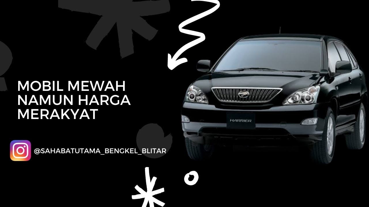 Test Drive Toyota Harrier 2008 - YouTube